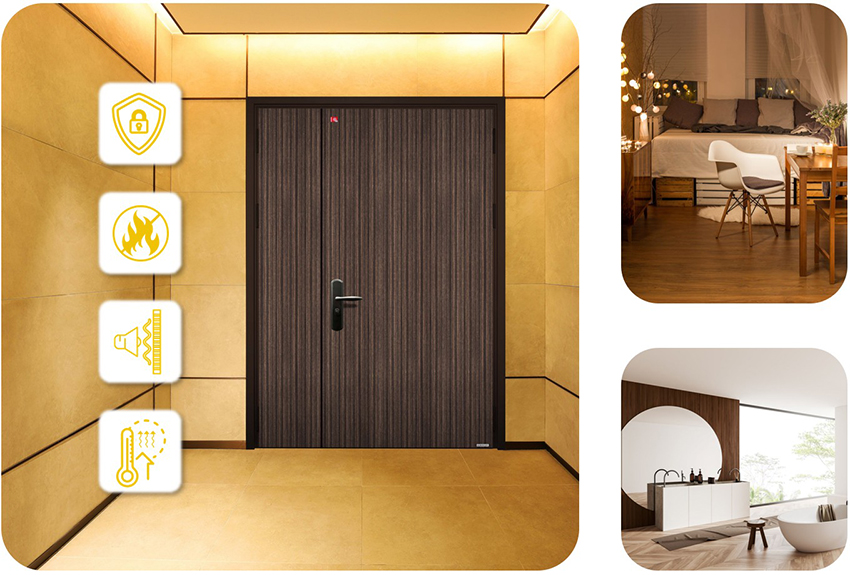 霍曼新品: 防火防盗门HR60S 门里门外都精彩