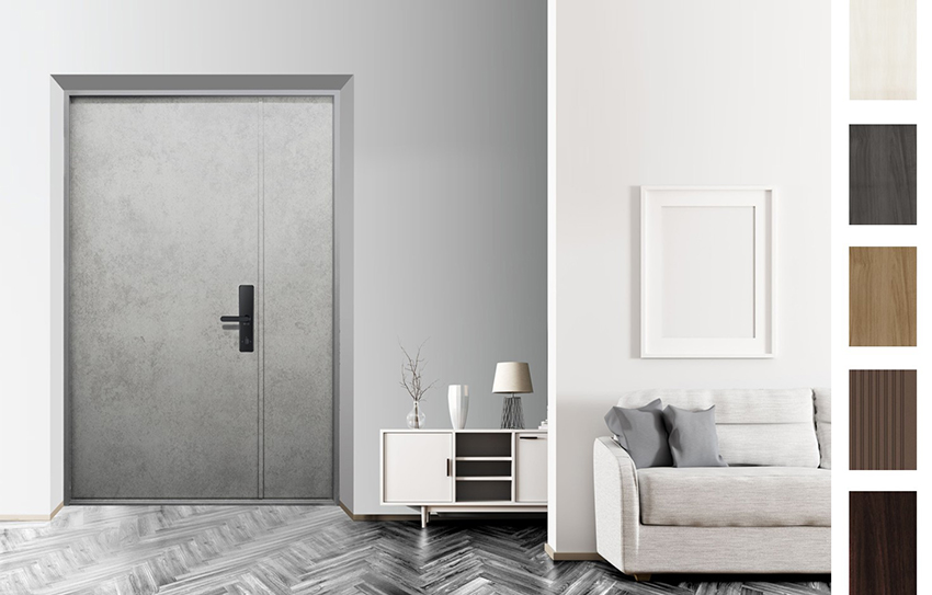 霍曼新品: 防火防盗门HR60S 门里门外都精彩