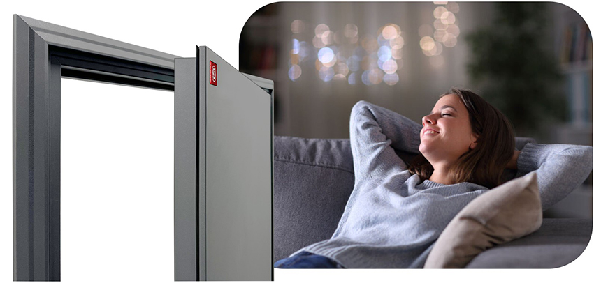 霍曼新品: 防火防盗门HR60S 门里门外都精彩