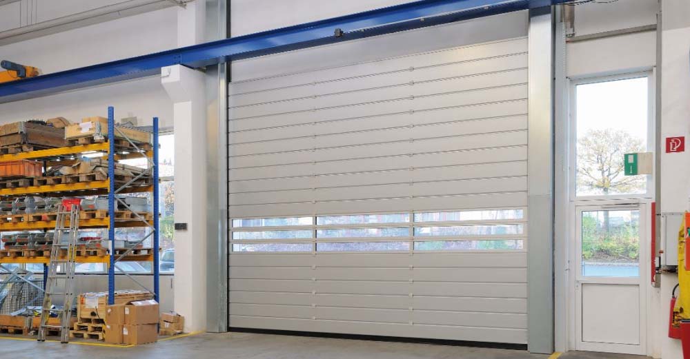 Steel thermal-insulated high-speed doors_High-speed doors for cold ...